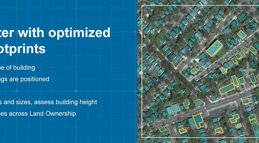 Land Parcels Paired with Building Footprints - TechAnnouncer